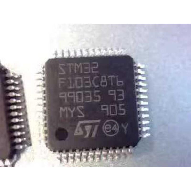 STM32F103C8T6 32-bit microcontroller 64K flash memory LQFP48 chip ...