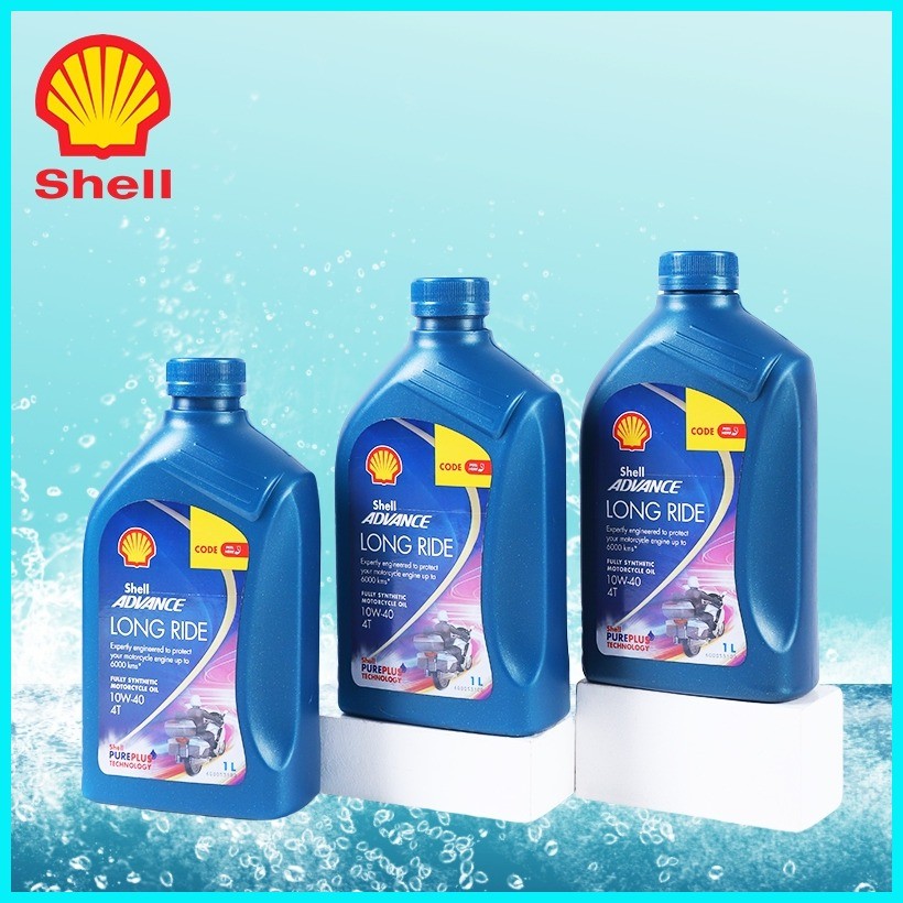 Shell Advance Long Ride ultra 10W40 4T 1L Fully Synthetic Scooter 4 ...