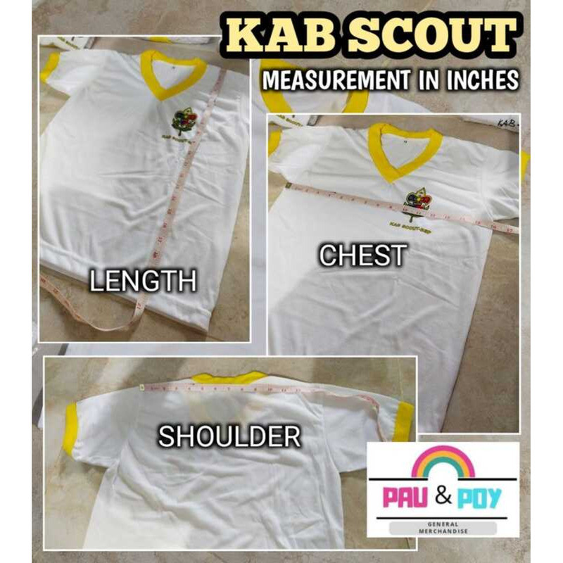 SCOUT KAB Uniform(4 IN 1 Set), T-Shirt/Carabao Slide/Cap/Scarf ONLY ...