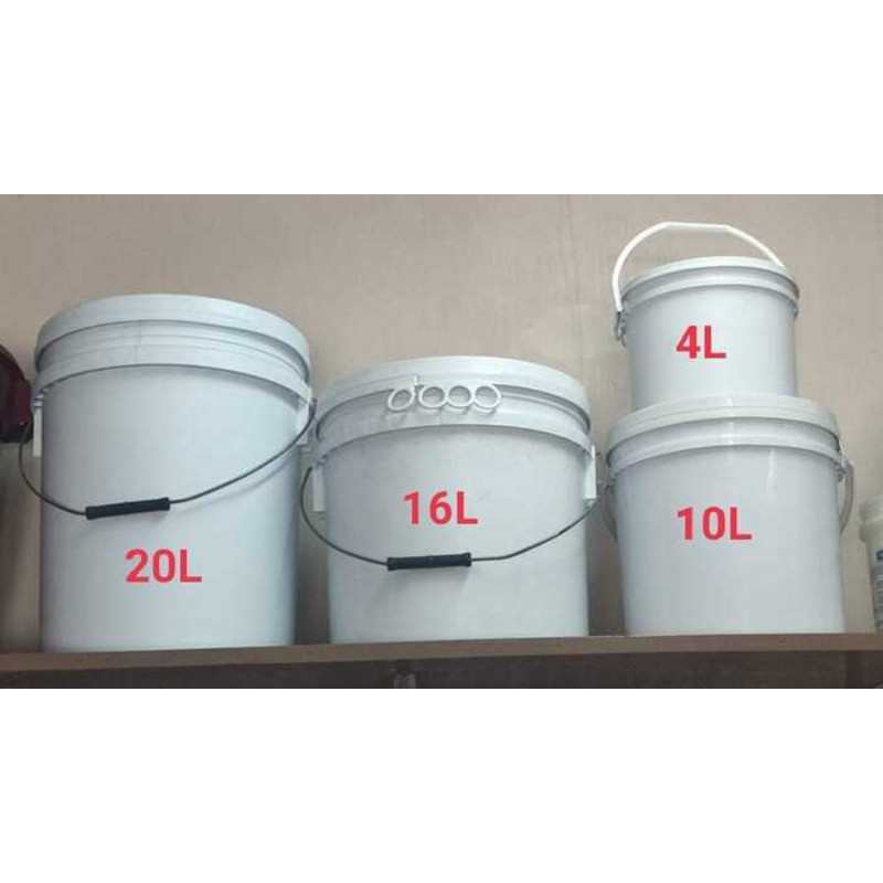 Industrial Pail W/Cover And Handle Heavy Duty Food Grade D03 | Shopee ...