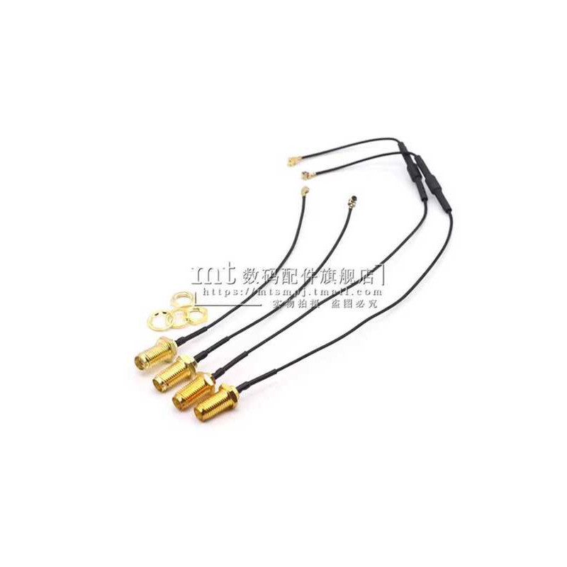 IPEX to SMA External Thread Internal Hole Adapter WIFI Router/GSM/GPS ...