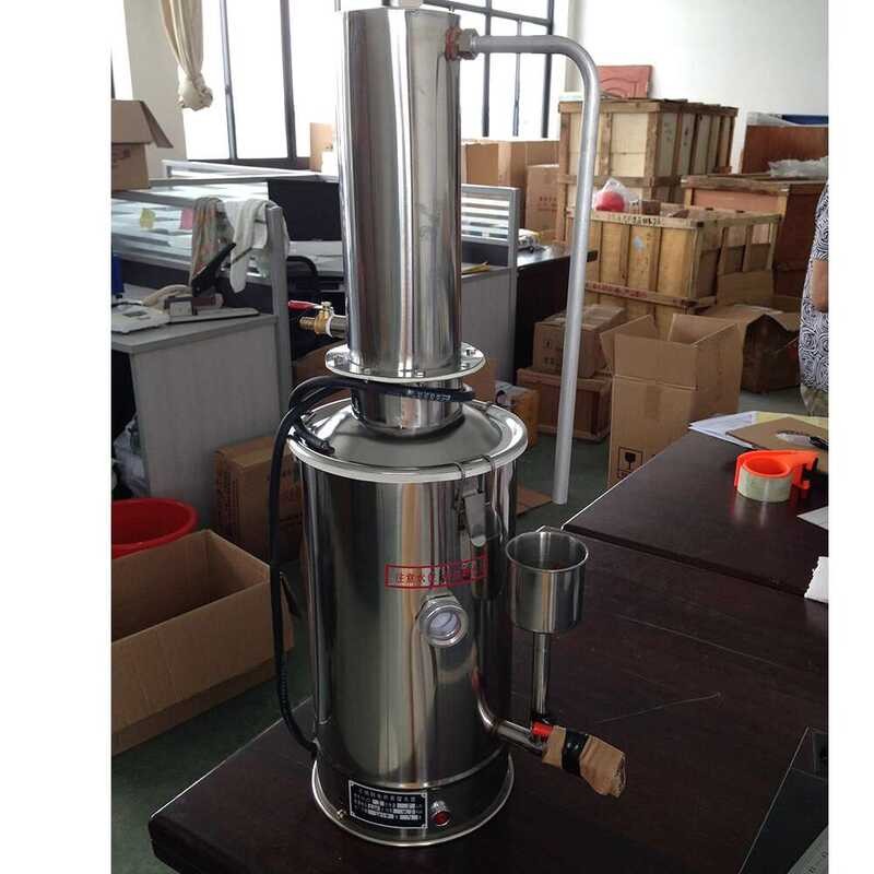 Laboratory Stainless Steel Electric Distilled Water Machine Distiller ...