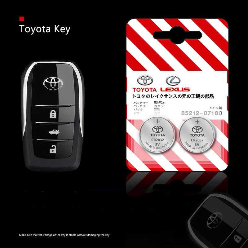r Toyota Key Battery Corolla Camry Vios Highlander Overbearing Rag ...