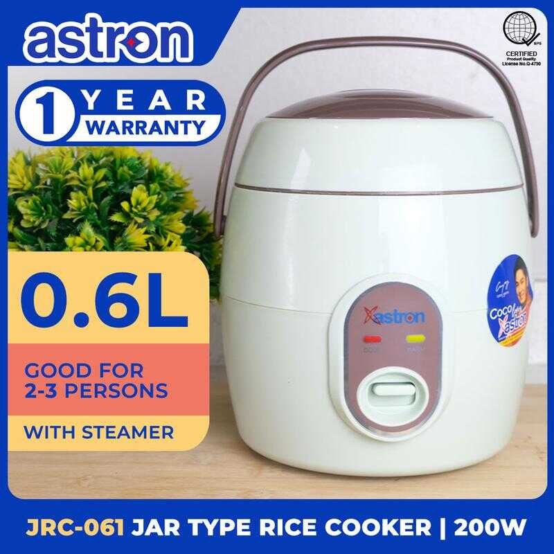 Astron Jrc061 Jar Type Rice Cooker - Mint Green| 0.6 Liter Capacity ...