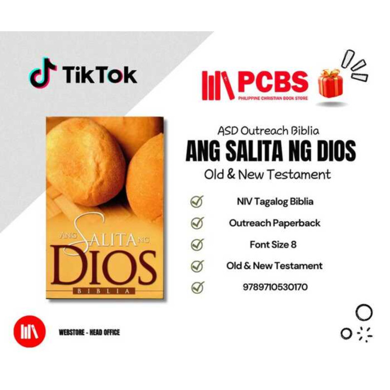 PCBS ASD Holy Bible Outreach (NIV TAGALOG BIBLIA/ANG SALITA NG DIOS ...