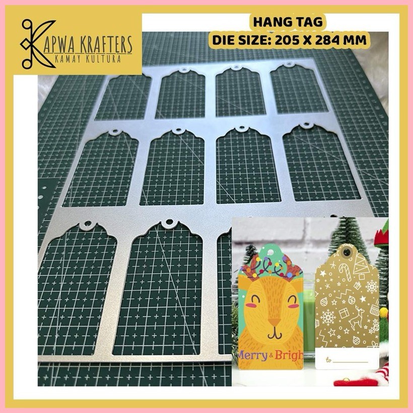 KAPWA KRAFTERS KK03 Metal Die Cutter Gift Tags Paper Crafting ...