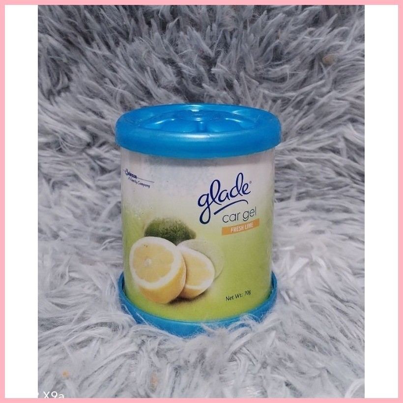 Glade car gel fresh lemon/lime/apple/orange squeeze 70g | Shopee ...