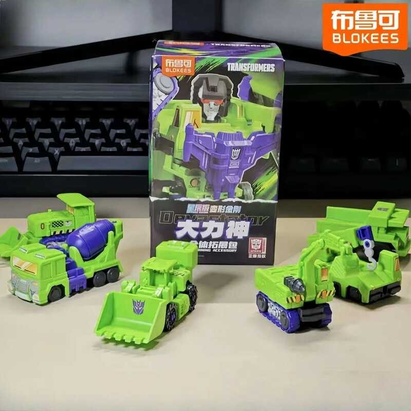 In Stock Blokees Transformers Defender Version 123 Series Devastator ...