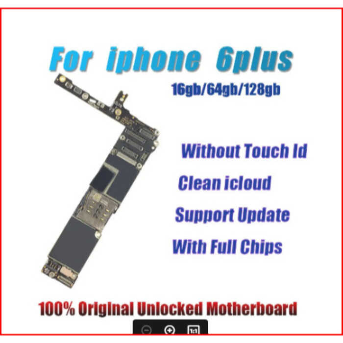 Motherboard For iPhone 6 Plus Clean iCloud 64gb Mainboard With system ...