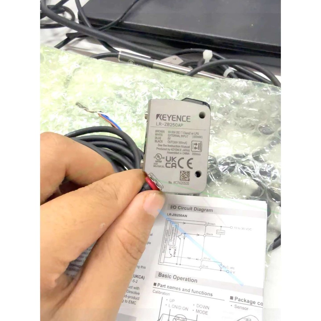 KEYENCE Laser Sensor LR-ZB250AP Original | Shopee Philippines