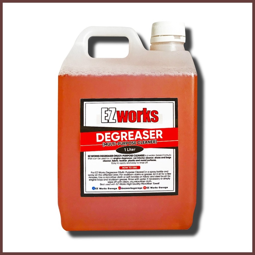 ♀ EZ WORKS DEGREASER 1LITER | Shopee Philippines