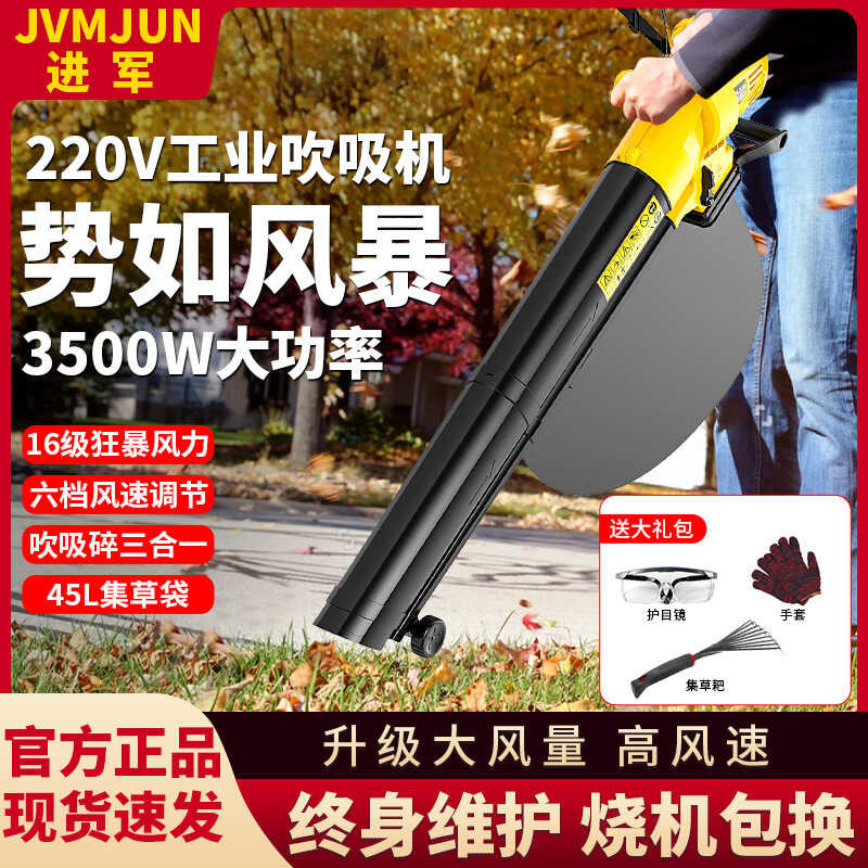 220V High-Power Electric Blower And Vacuum Cleaner, Leaf Blower ...