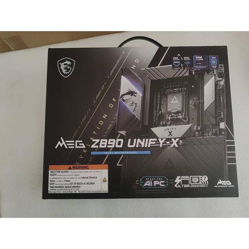 CODCOD MSI MEG Z890 UNIFY-X Original Motherboard Packaging Box ...