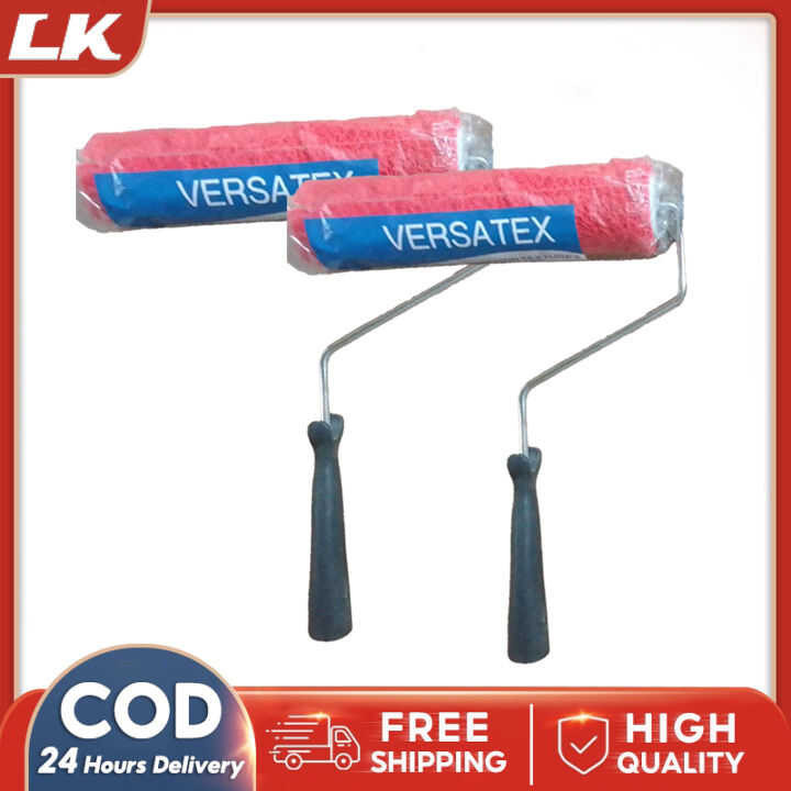 Versatex Textured Paint Roller With Handle High Quality Blue Red #7 #9 ...