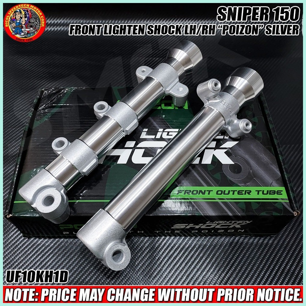 SNIPER 150 FRONT LIGHTEN SHOCK LH/RH SET "POIZON" (UF10KH1D) | Shopee ...