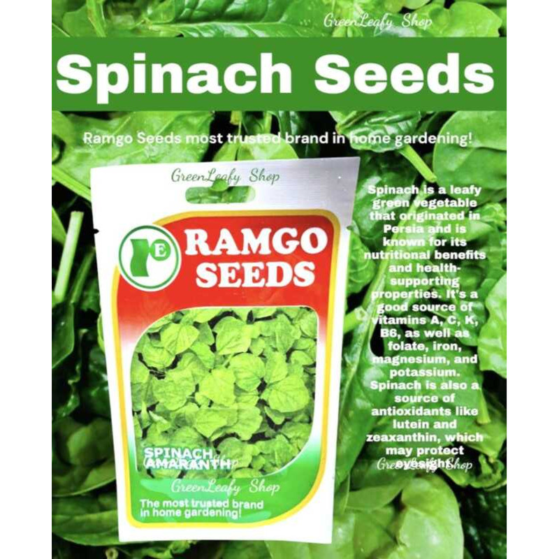 RAMGO SPINACH VEGETABLE GULAY Seeds/ HOME GARDENING Farming,Hydroponics ...