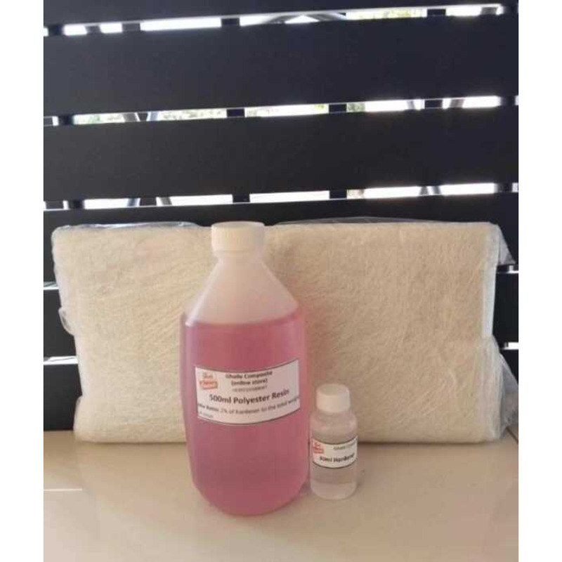 Fiberglass Polyester Resin (B) 500Ml Sets From Kit 1- Kit12 To Choose ...