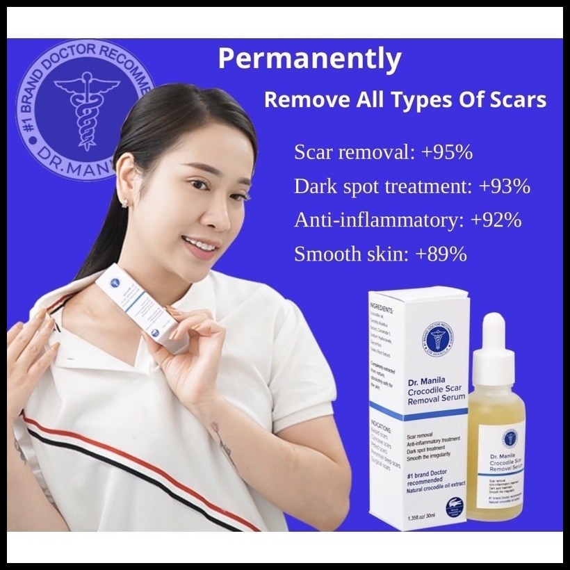 Dr. Manila Philippines Best Authentic Crocodile Scar Removal 30ml Serum ...