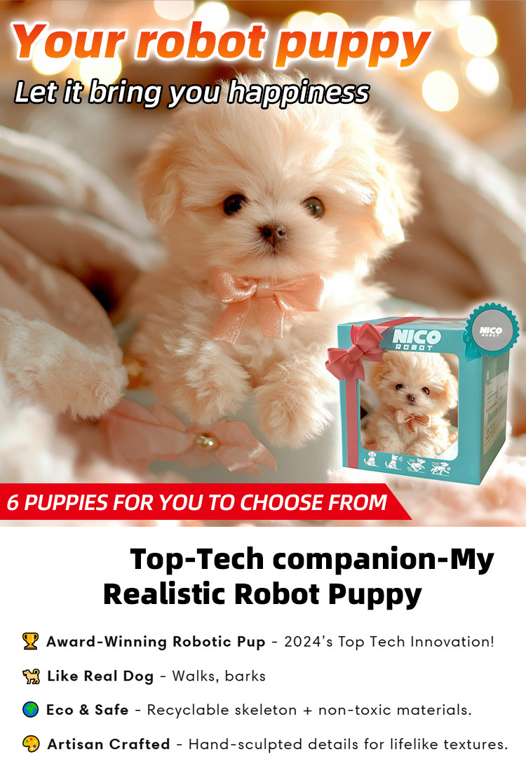 [Walking/Barking /Realistic Robot Puppy] My Realistic Robot Puppy robot ...