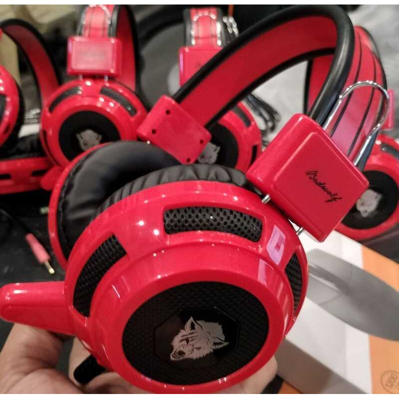 Badwolf Gaming Headset With Mic 3.5 Jack 54E | Shopee Philippines