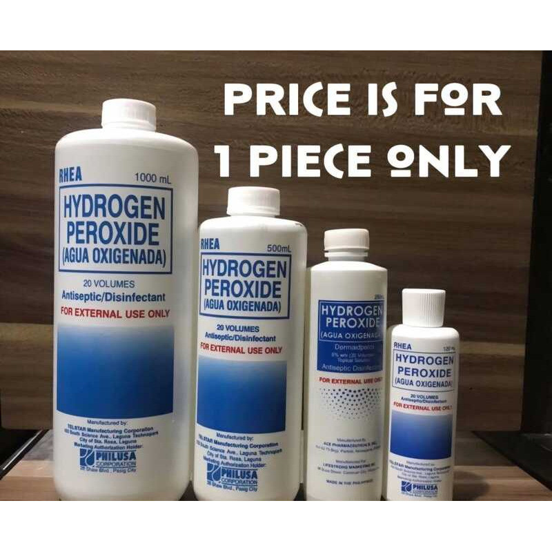Hydrogen Peroxide (Agua Oxigenada) 20 Volumes Antiseptic/Disinfectant ...