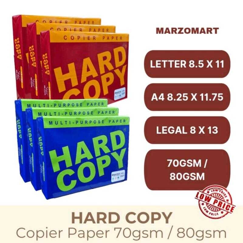 Hard Bond A4 Long 70Gsm , 80Gsm Advance Copy Paper 14D | Shopee Philippines