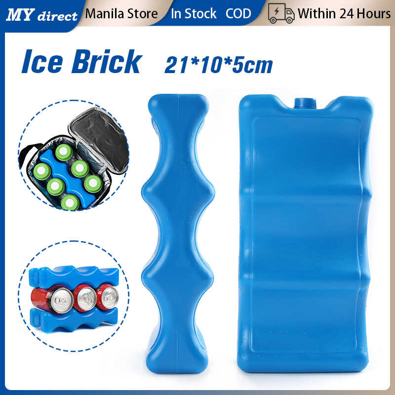 600Ml Ice Bricks Reusable Beverage Preservation Cooler HDPE Frozen Food ...