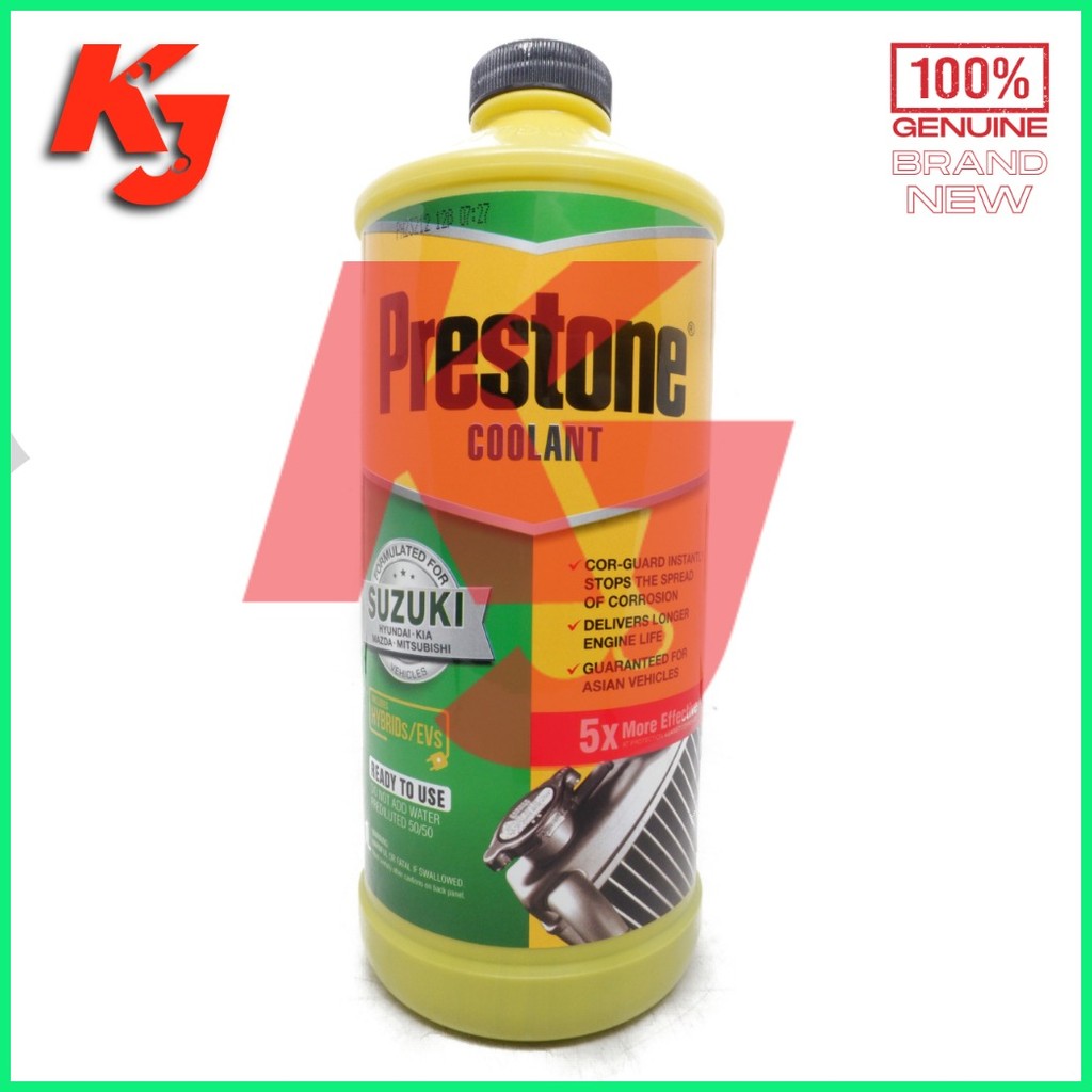 Prestone Asian Coolant Green for Hyundai, Kia, Mazda, Mitsubishi ...
