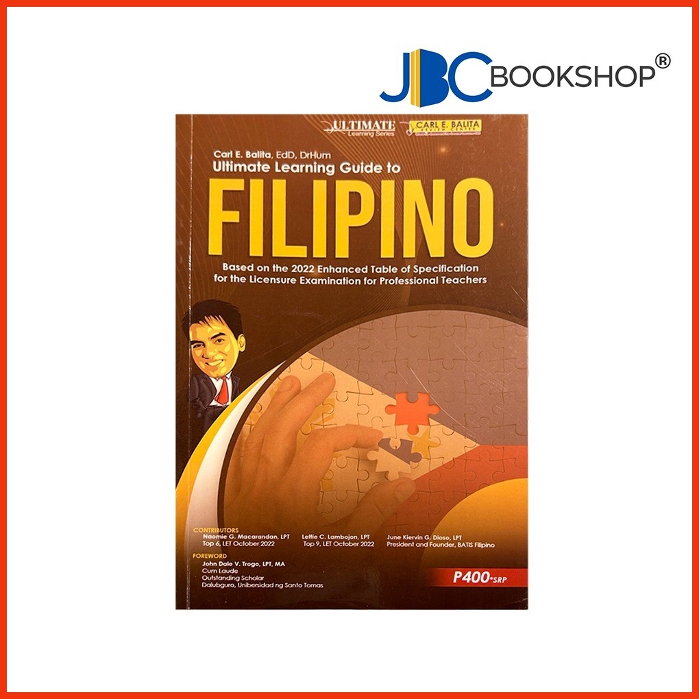 Filipino Ultimate Learning Guide Majorship LET Reviewer (2023 Edition ...