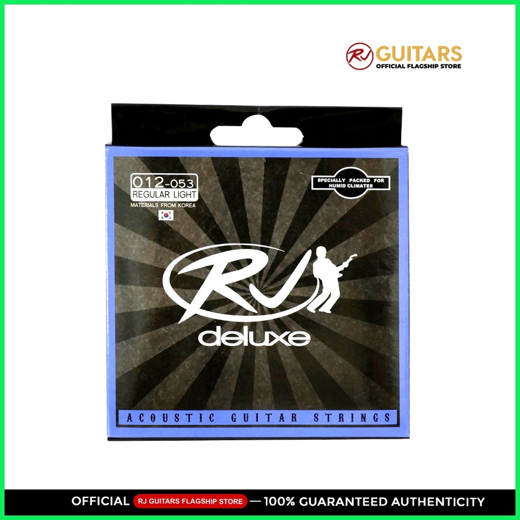 RJ Guitars Deluxe Acoustic Guitar Strings | Shopee Philippines