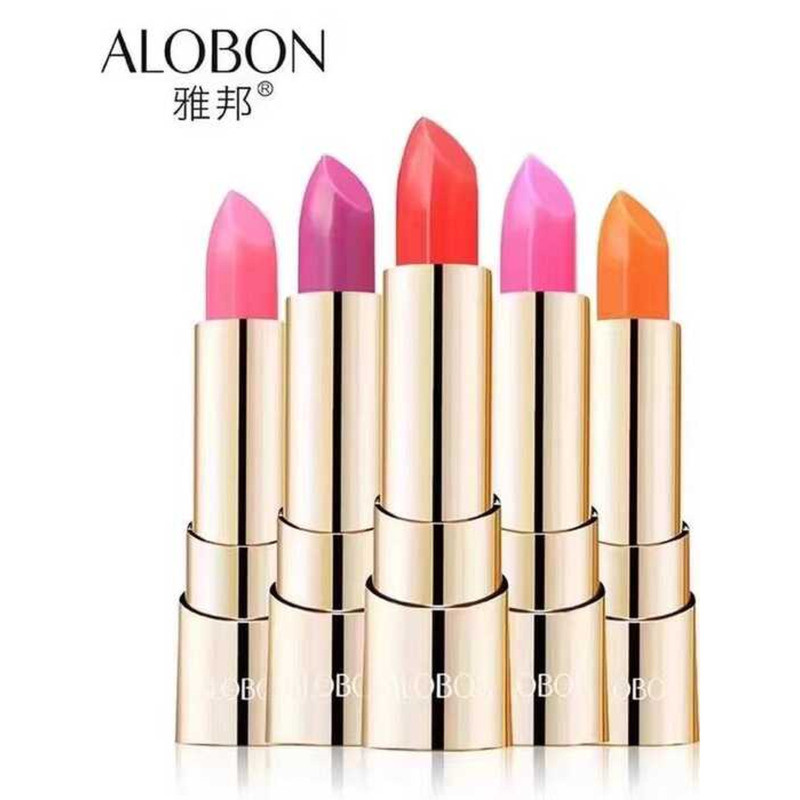 3 AloBon Carotene Lipstick Temperature Changing Lip Balm Color Changing ...