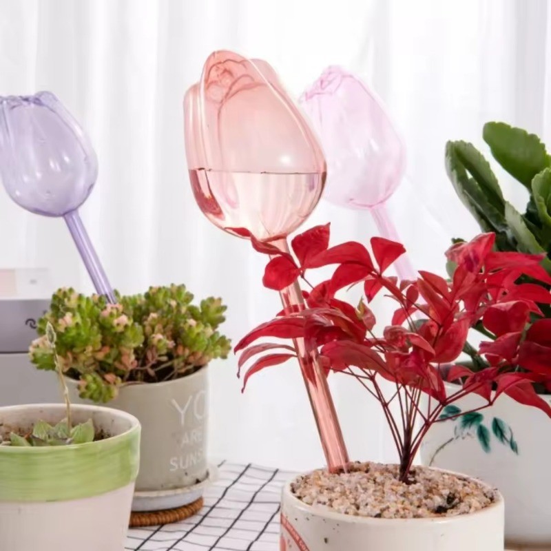 Tulip Automatic Watering Device for Plants, Self-Watering Dripper with ...
