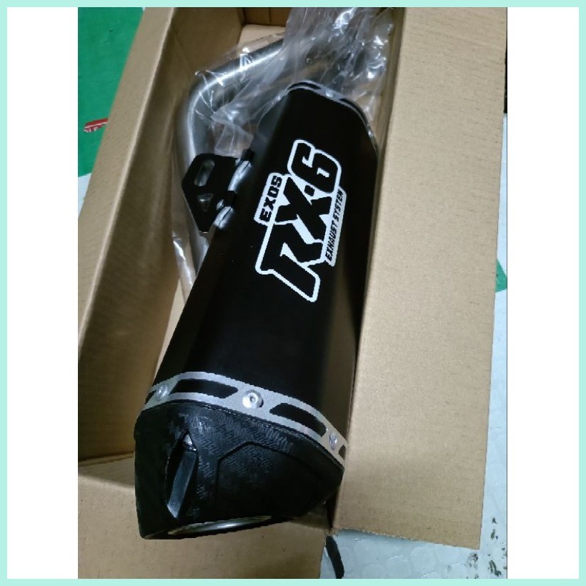 New Rx6 exos bigtip Pipe for Nmax v2 tcs/Aerox v2/Click v3 | Shopee ...