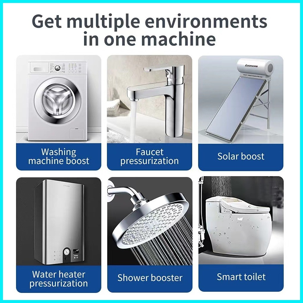 Home Water pump Shower Water Booster Pump Pressure Washer Pump 100W ...