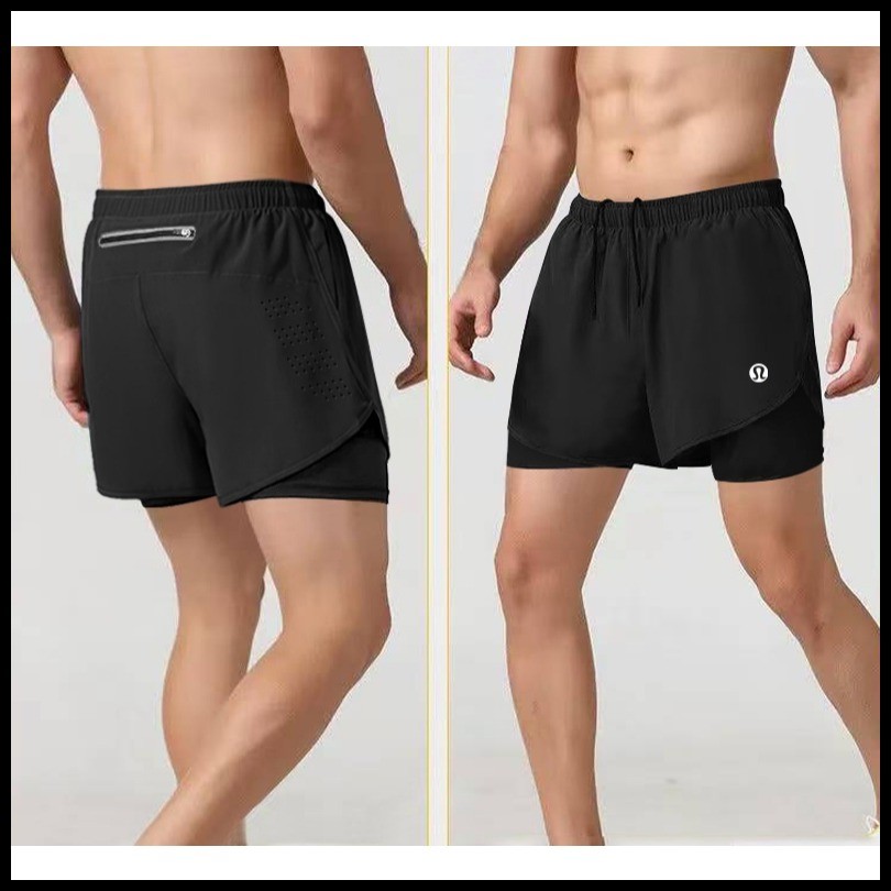 LU509# Men's Sports Dri-Fit Running shorts With Cycling Unisex Cycling ...