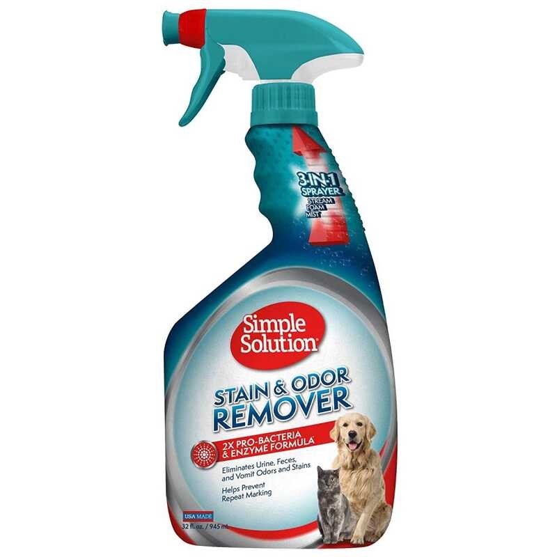 Simple Solution Pet Stain And Odor Remover | Enzymatic Cleaner With 2X ...