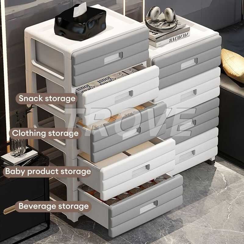Trove 3-6 Layer Drawer Cabinet Wide Durabo Drawer Orocan Drawer With ...