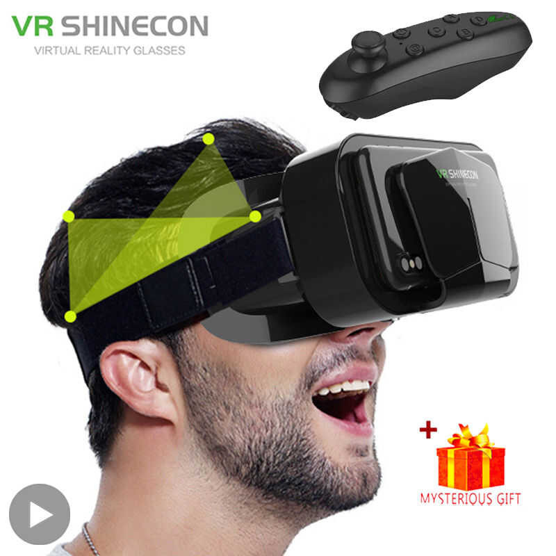 3D Virtual Reality VR Glasses For Phone Mobile Smartphones 7 Inch ...