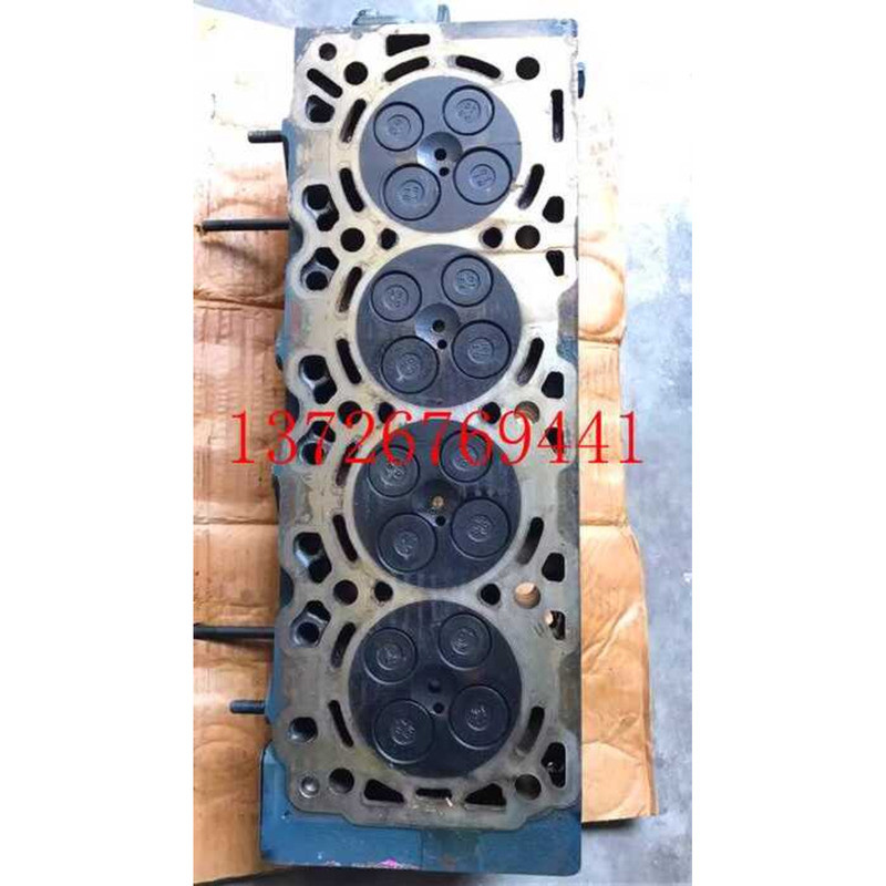 Kubota 183 Excavator V3307 Engine Original Cylinder Head Assembly Valve ...