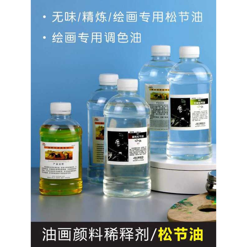 Yidebao Repin Turpentine Brush Cleaner Paint Painting Cleaning Liquid ...