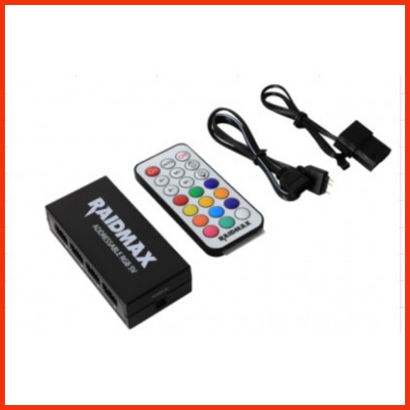 RAIDMAX MX-411F RGB Lighting Control Box | Shopee Philippines