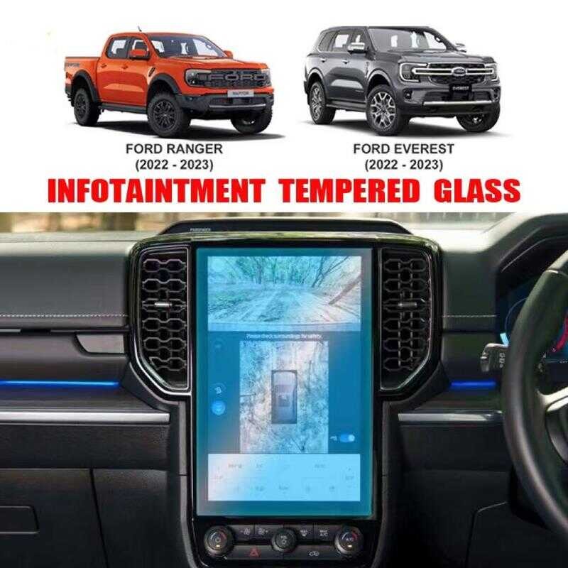 Next Gen Ford Ranger Raptor Everest Infotainment Tempered Glass ...