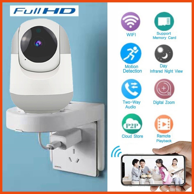 YI IoT app 1080P 360° PTZ Camera Indoor CCTV Camera Wifi Connect to ...