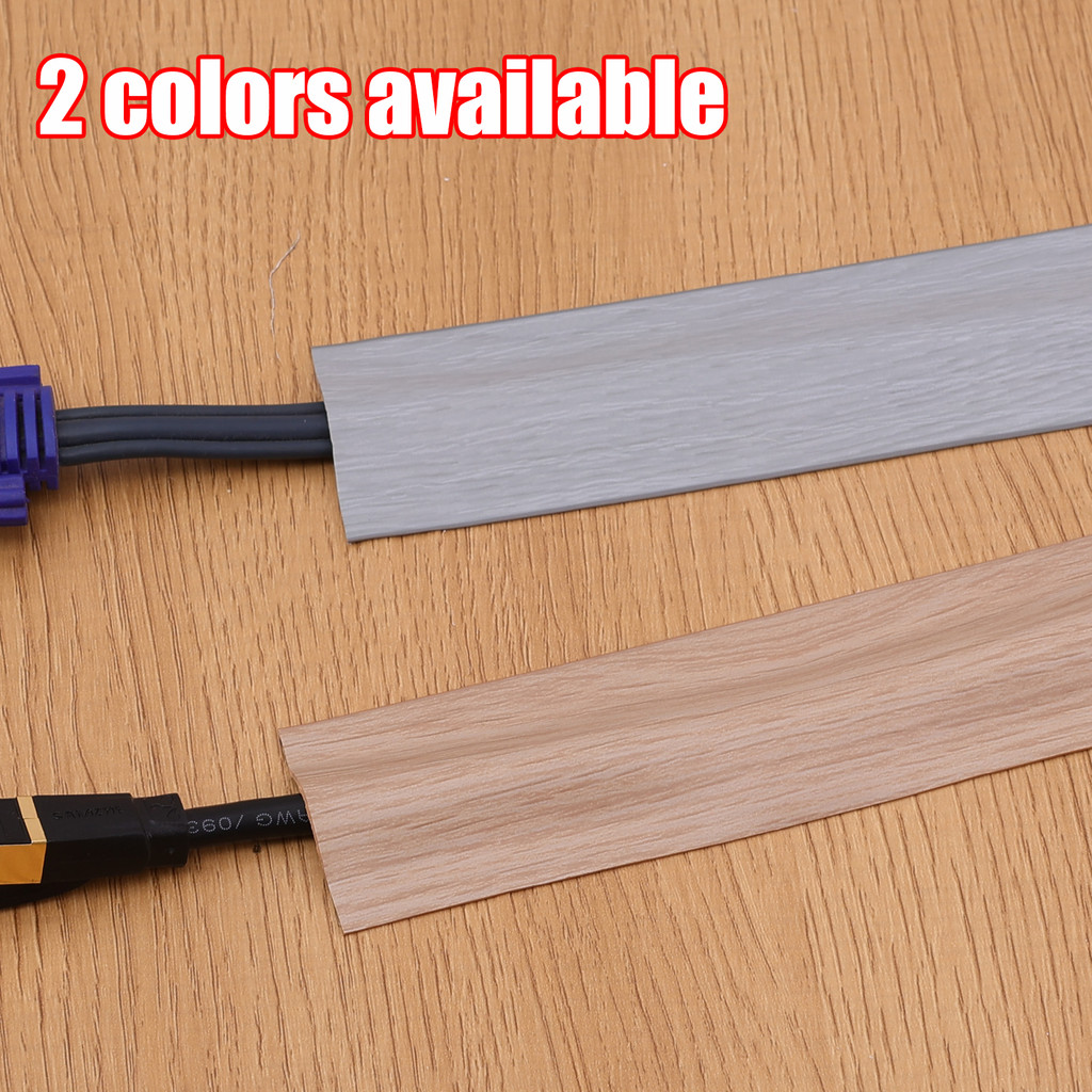 Flexible Electrical Conduit Cable Protector - Self Adhesive PVC Floor ...