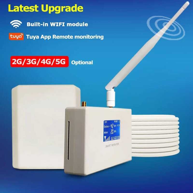 New Upgrade 3G 4G 5G Signal Booster Cell Phone Repeater EGSM 2G ...