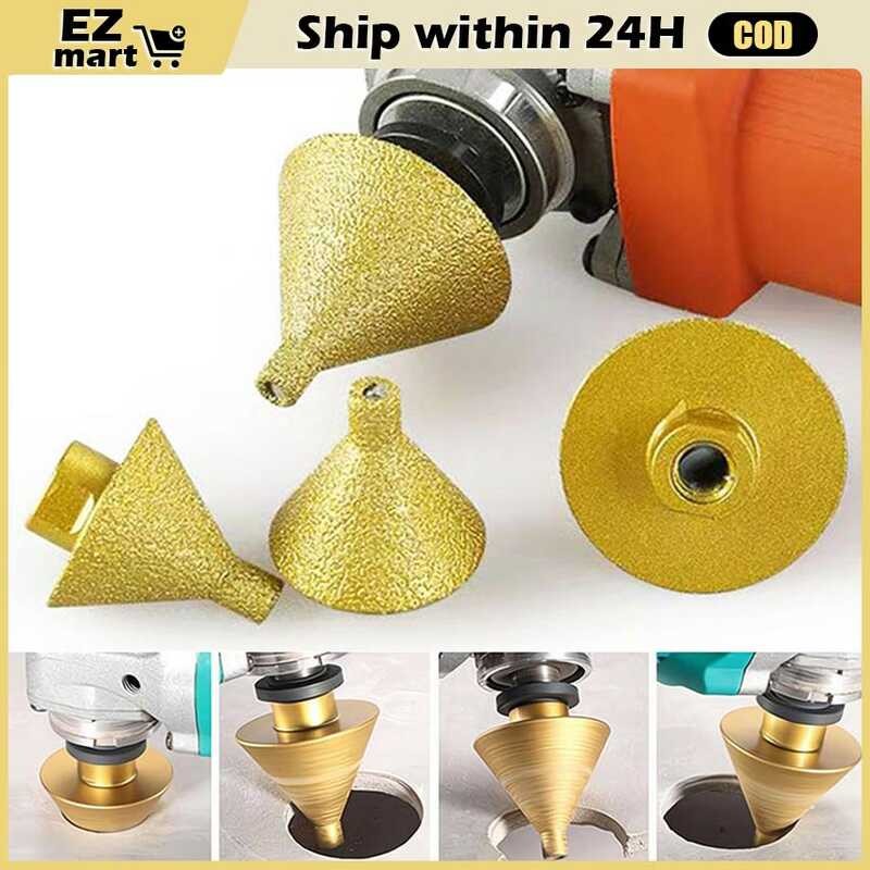 Chamfer Bits M10 Diamond Dia38-50Mm Milling Tile Cutter Marble Concrete ...
