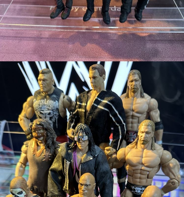 [Ready Stock] wwe Doll Dolph Pro Wrestler Dwayne Johnson Joint Super ...