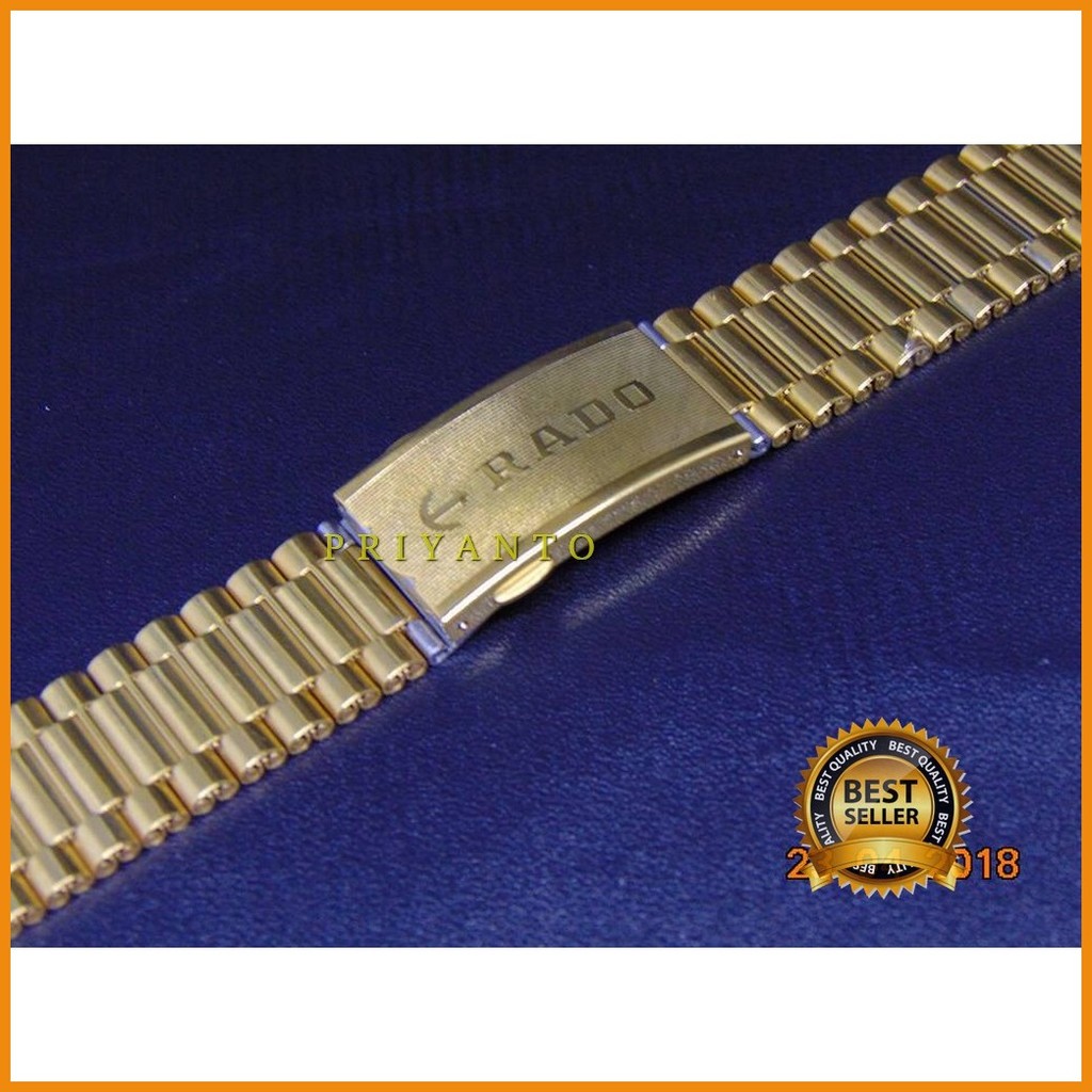 Rado DIASTAR GOLD Premium STAINLESS Chain Watch Strap | Shopee Philippines