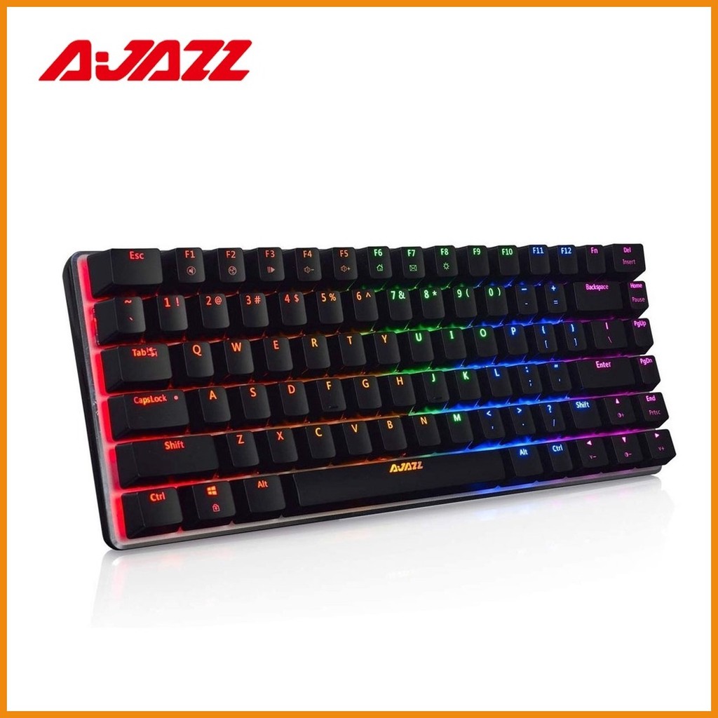 Ajazz AK33 Keyboard 82 Keys Wired Mechanical Gaming Keyboard | Shopee ...
