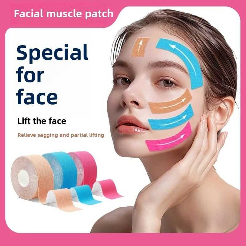 Elastic Bandage Skin Seamless Lifting Facial Wrinkles Removal Strips ...